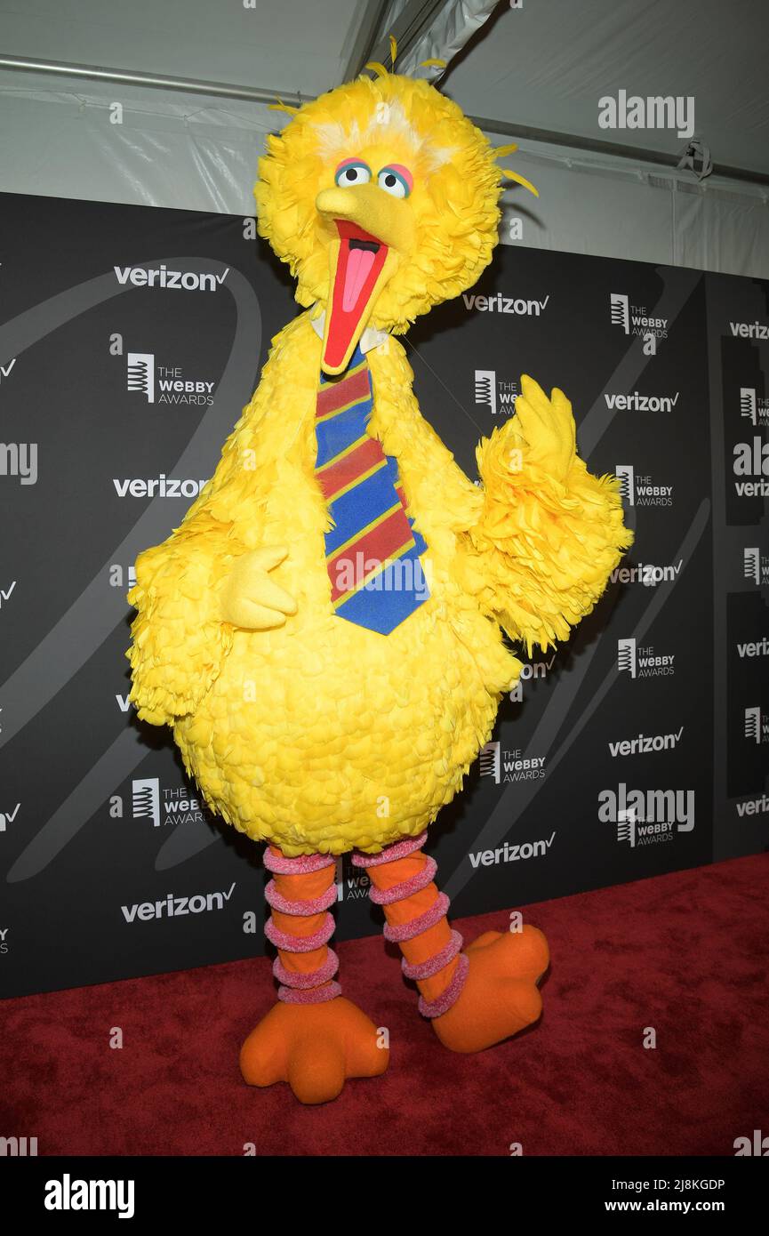 Sesame Street’s Big Bird attends the 26th Annual Webby Awards, Cipriani ...