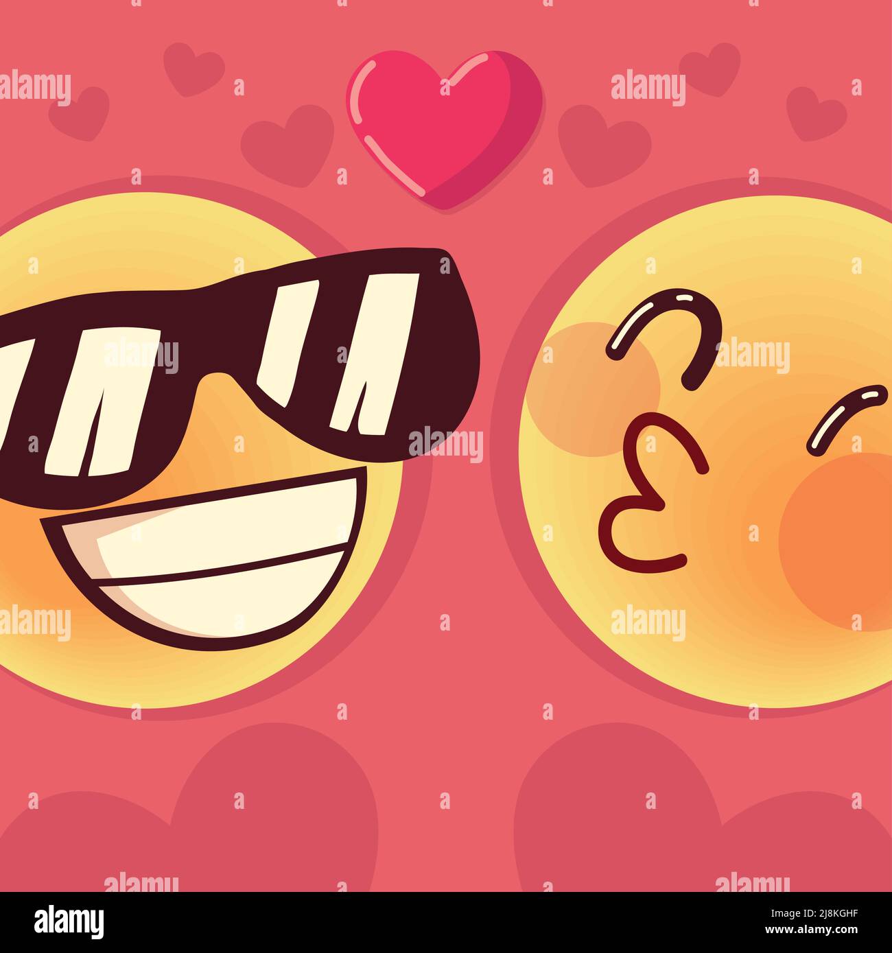 cute emoji faces Stock Vector Image & Art - Alamy