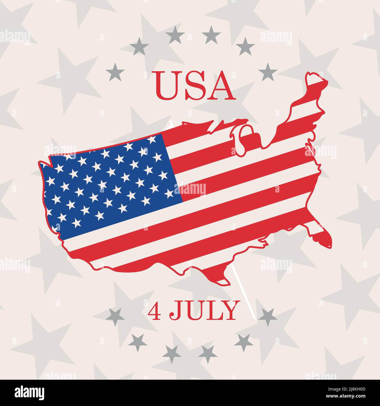 USA 4th july independence day Stock Vector Image & Art - Alamy