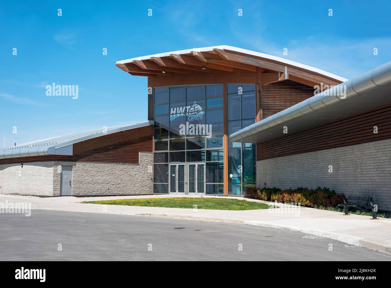 Hamilton Waterfront Trust Stock Photo - Alamy