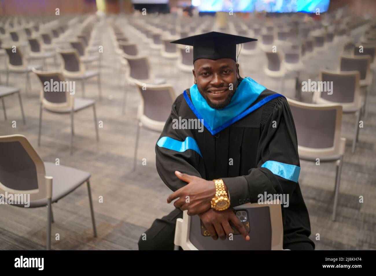 African American men with University graduation ceremonies on ...