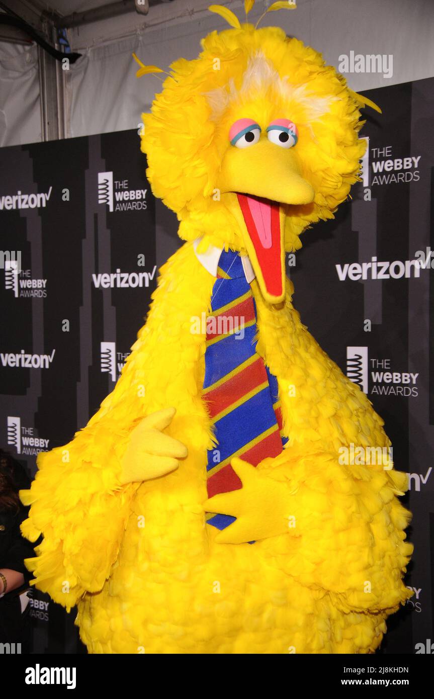New York, United States. 16th May, 2022. Big Bird the Muppet attends ...