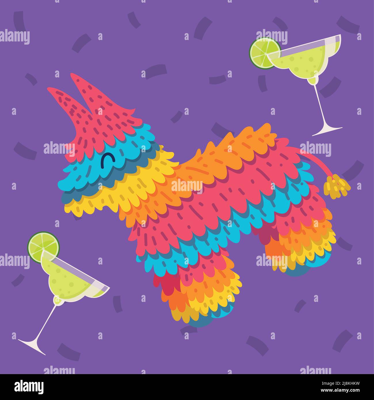 mexico pinata party Stock Vector Image & Art - Alamy