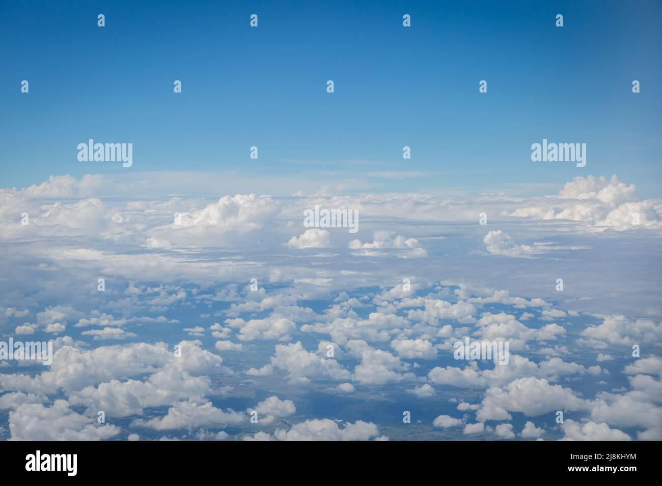 sky and clouds view from airplan background Stock Photo - Alamy