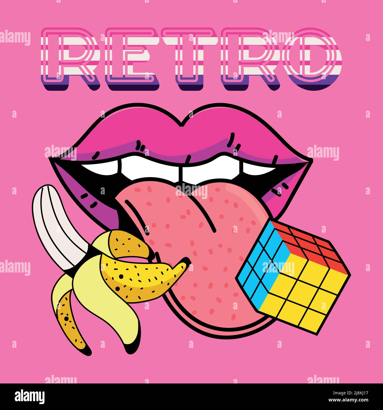 retro 90s design Stock Vector Image & Art - Alamy