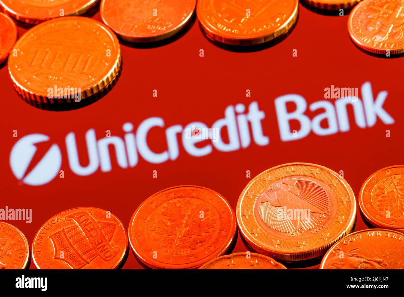 Unicredit bank logo hi-res stock photography and images - Alamy