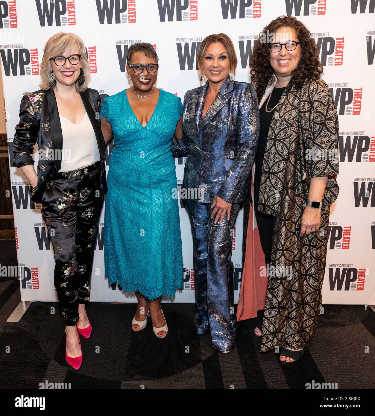 New York, US, May 16, 2022. Lisa McNulty, Schiele Williams, Vanessa ...