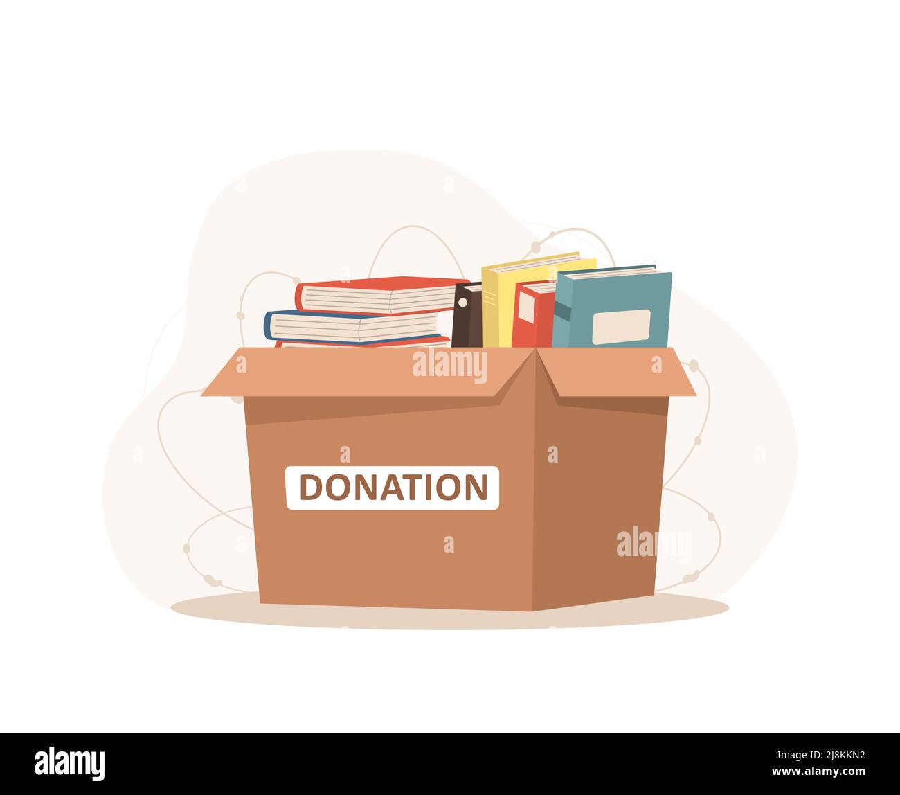 Community book box Stock Vector Images - Alamy