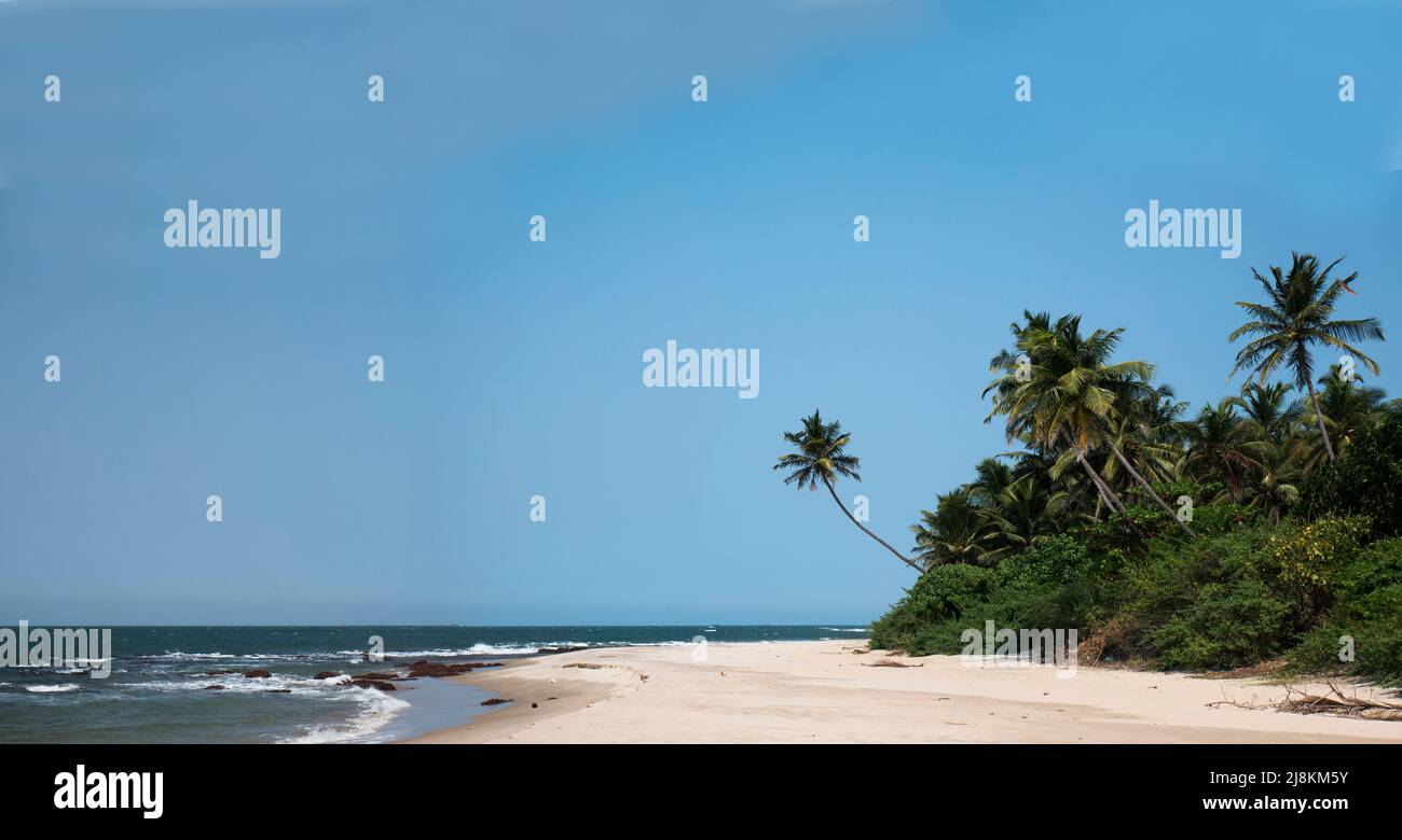 View of a Bhogwe beach state Maharashtra india 02 18 2022 Stock Photo ...