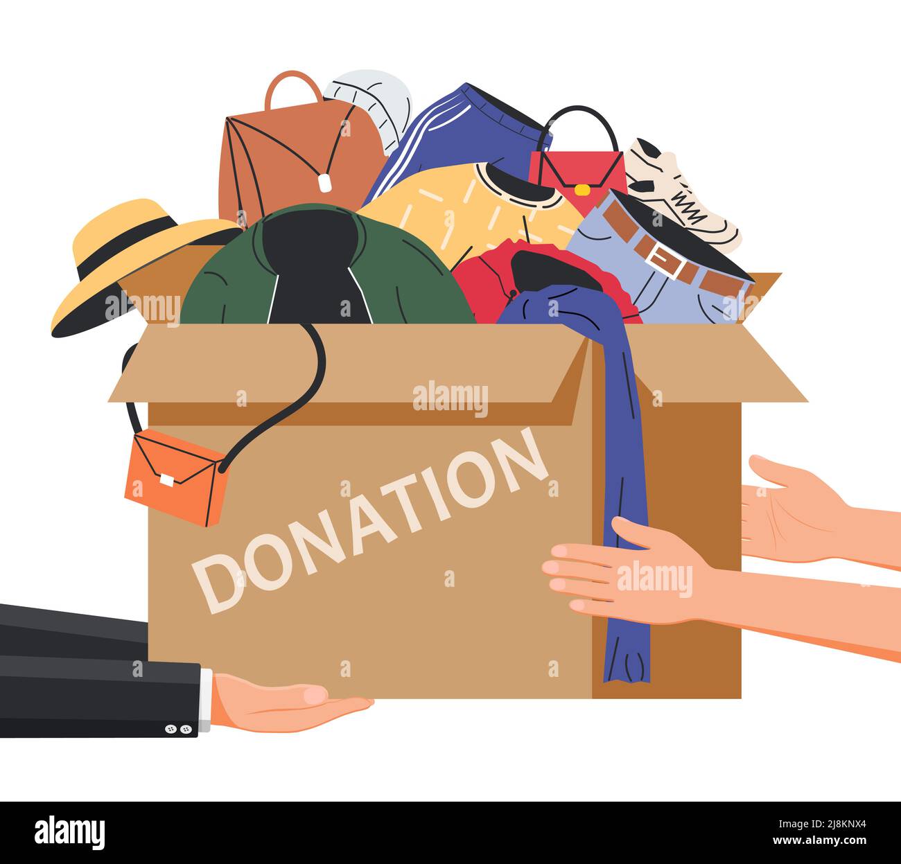 Clothing Donation Box Clip Art