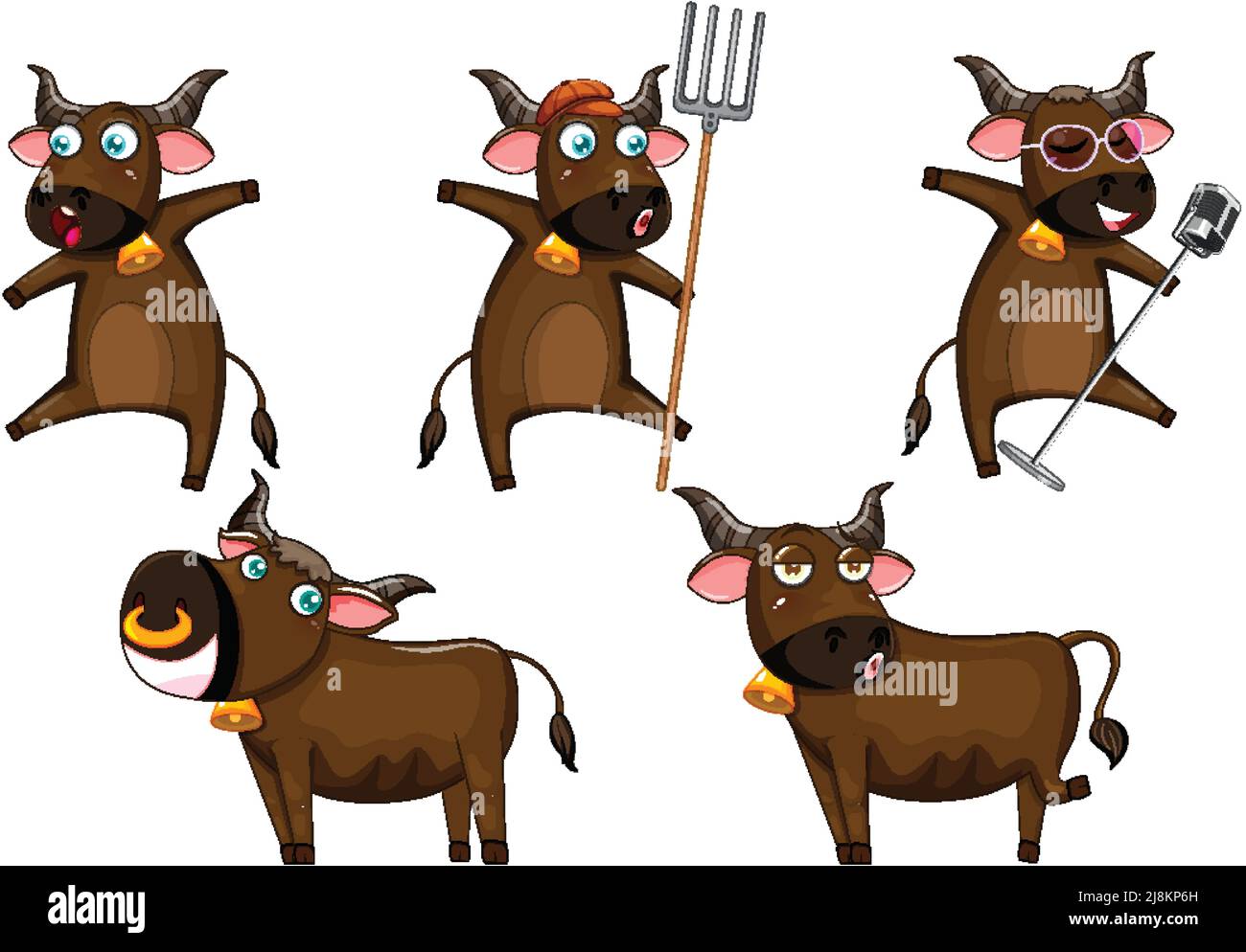 Ox outdoors Stock Vector Images - Alamy