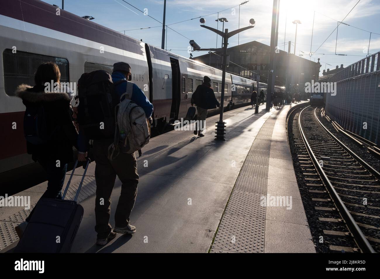 France, Paris. Illustration of daily life. Photograph by Martin ...