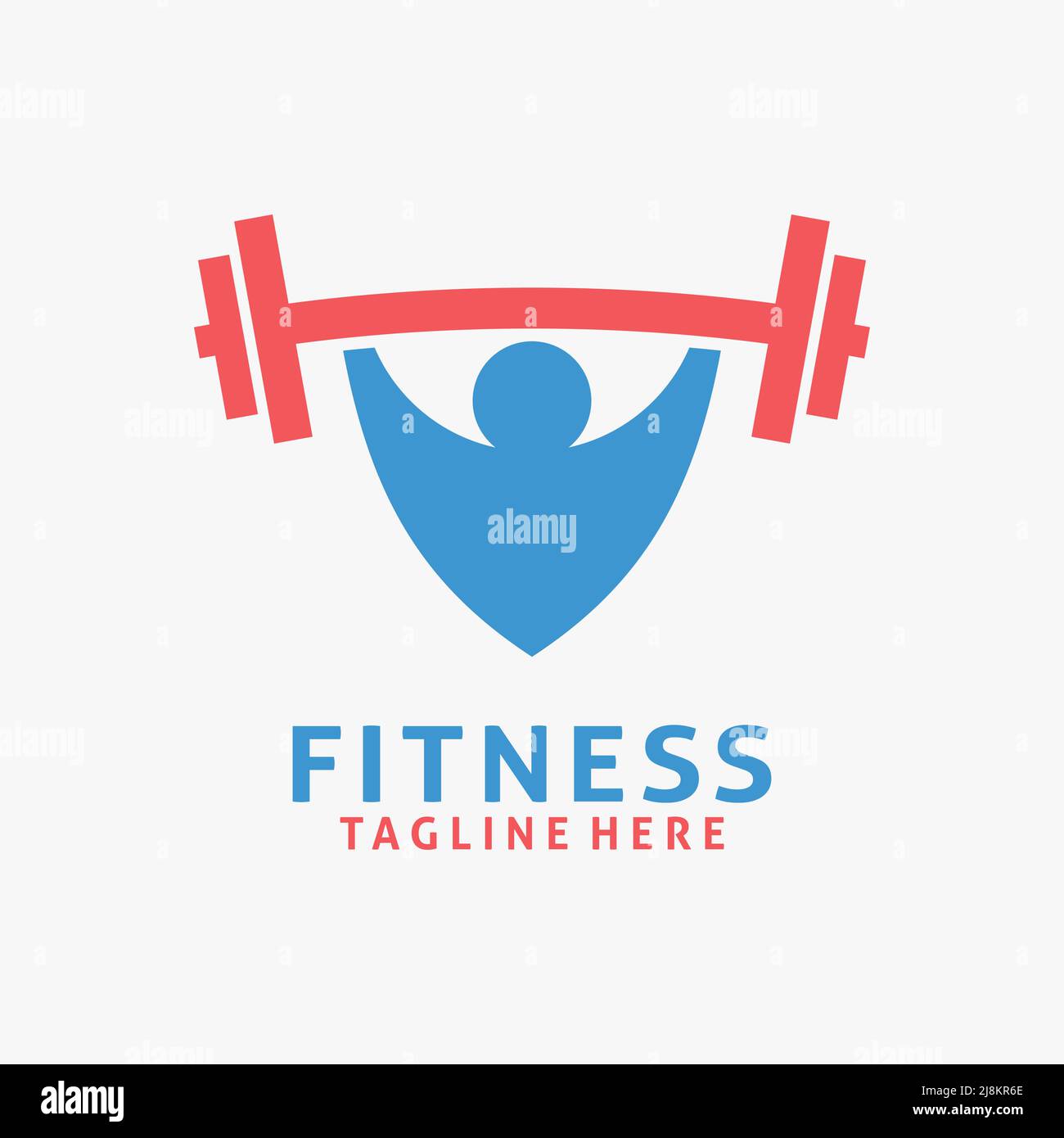 Fitness gym logo design Stock Vector Image & Art - Alamy
