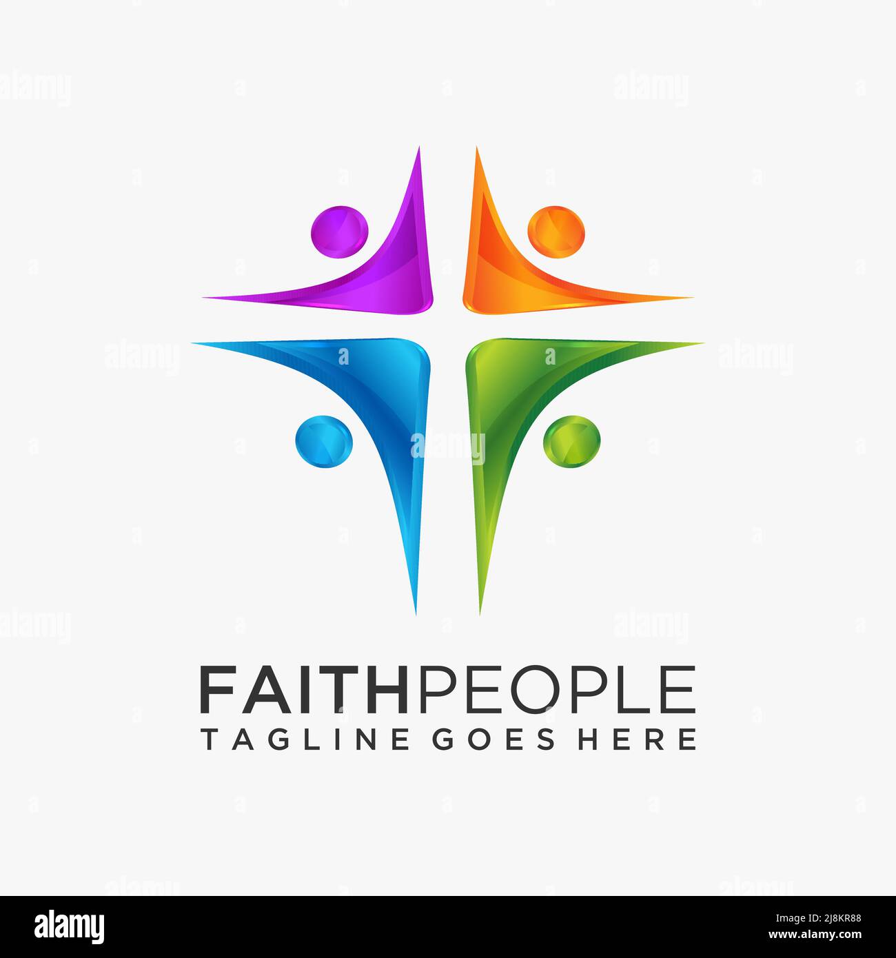 Teamwork group logo design Stock Vector Image & Art - Alamy