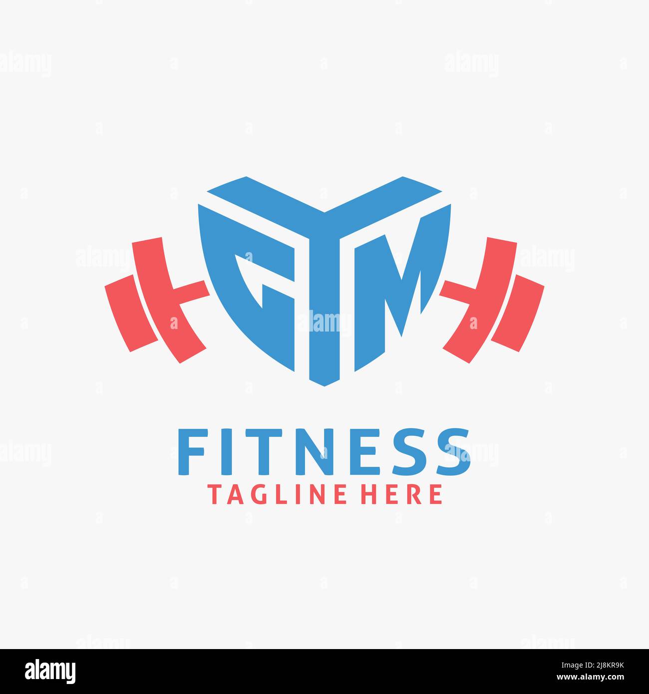 Fitness gym logo design Stock Vector Image & Art - Alamy