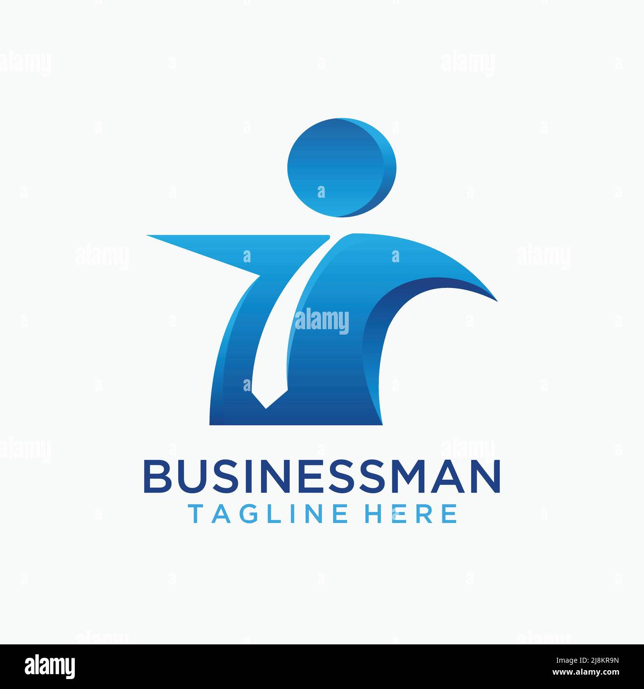 Guy logo design hi-res stock photography and images - Alamy