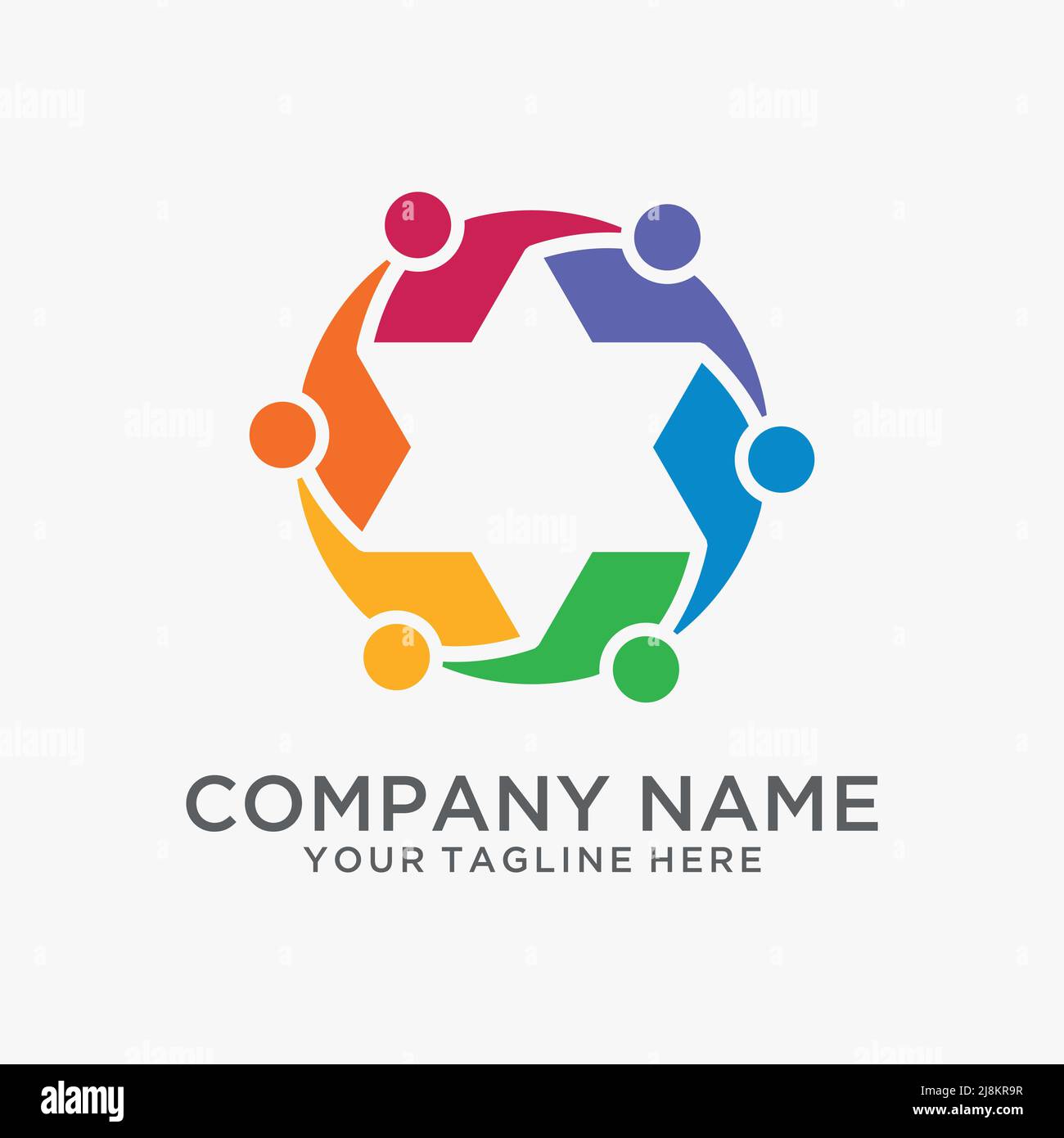 David star teamwork logo design Stock Vector Image & Art - Alamy