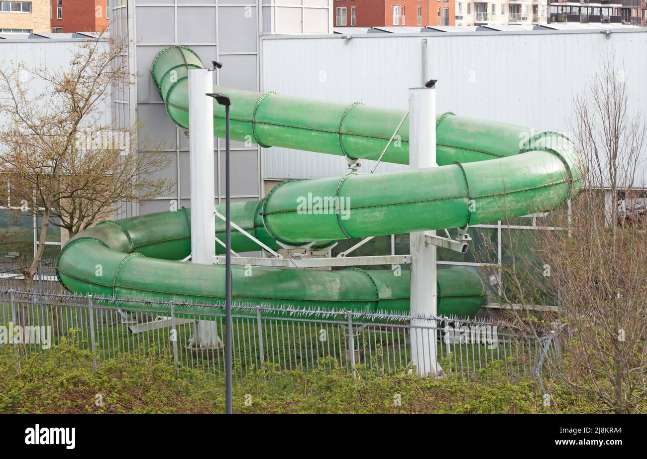 Waterslide splash hi-res stock photography and images - Alamy