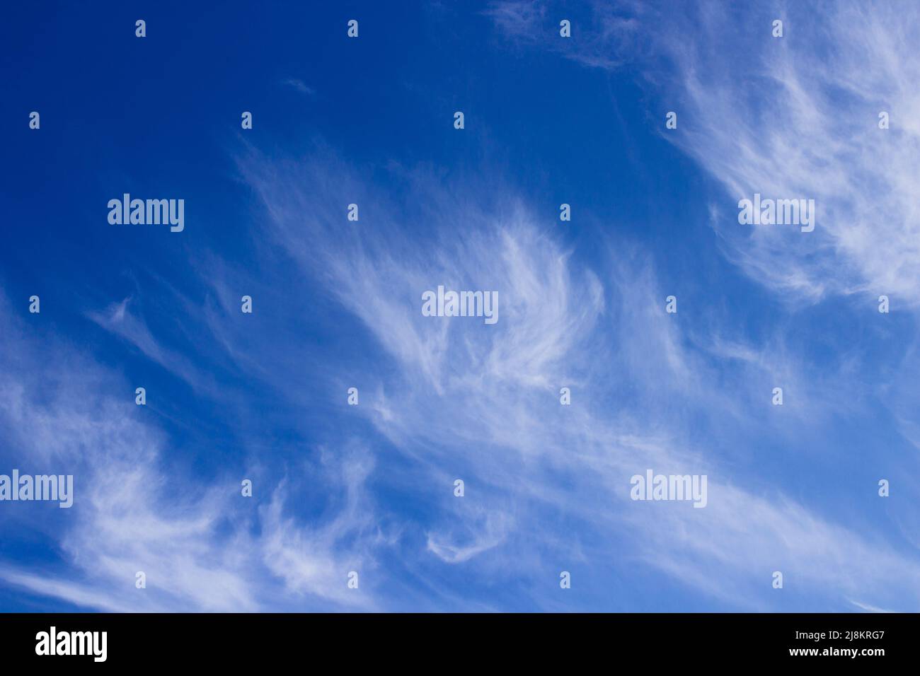 Tranquil scene cirrus clouds hi-res stock photography and images - Alamy