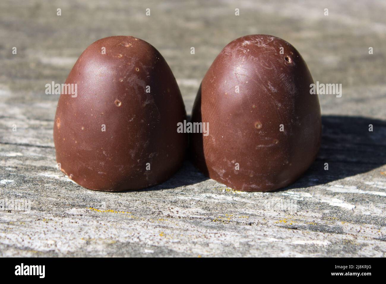 Two chocolate candies hi-res stock photography and images - Alamy