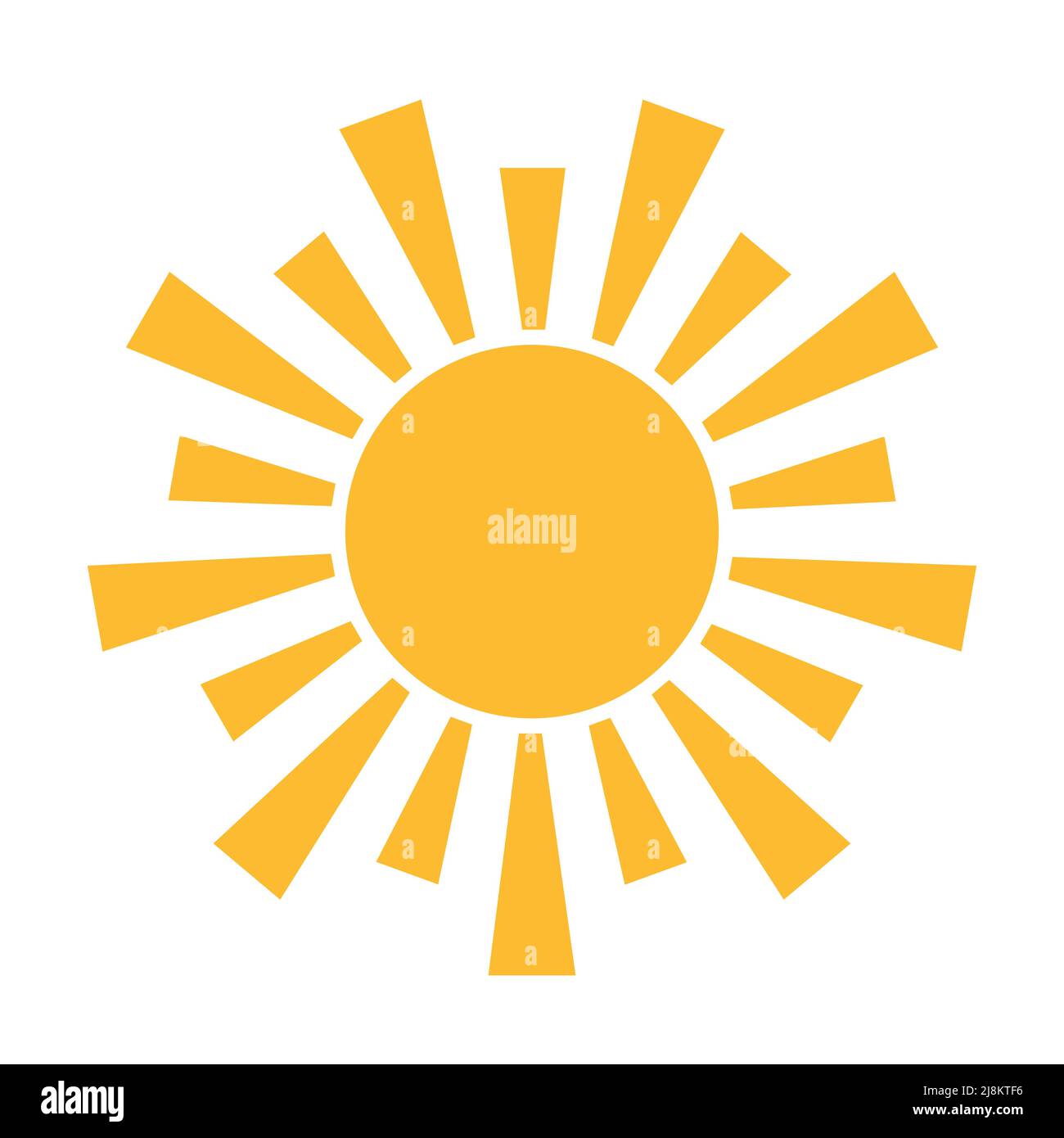 sun icon vector sunset concept for graphic design, logo, website ...