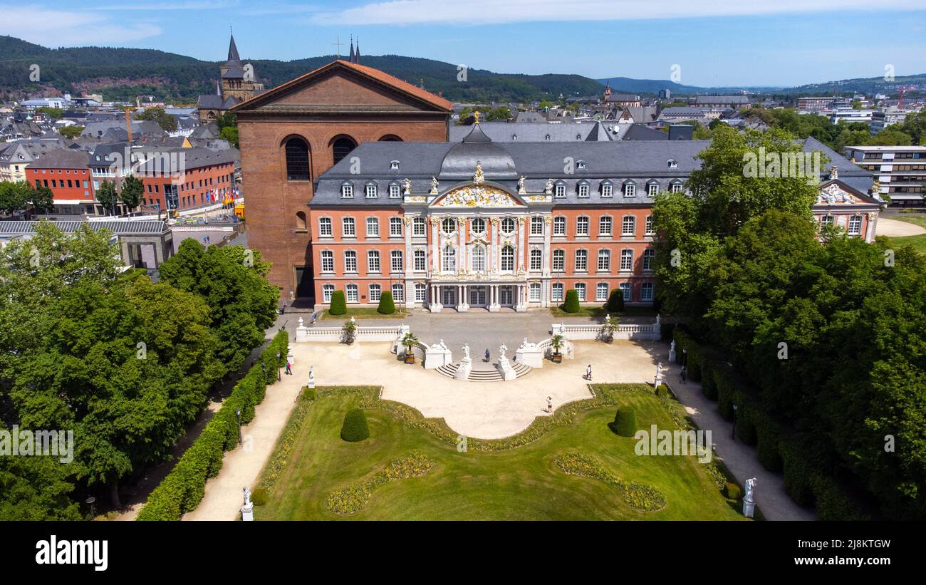 Trier germany aerial hi-res stock photography and images - Alamy