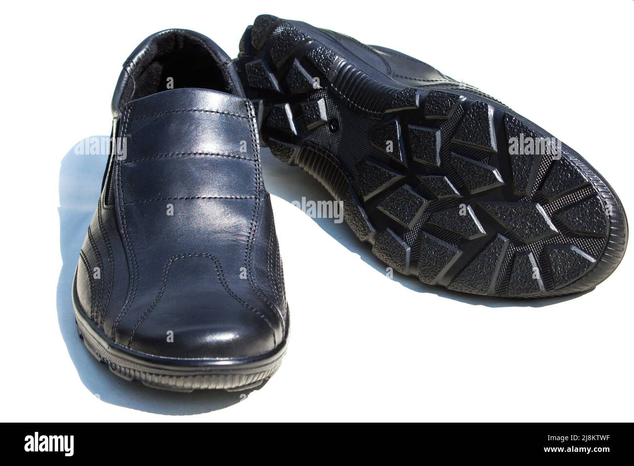 a pair of men's shoes Stock Photo - Alamy