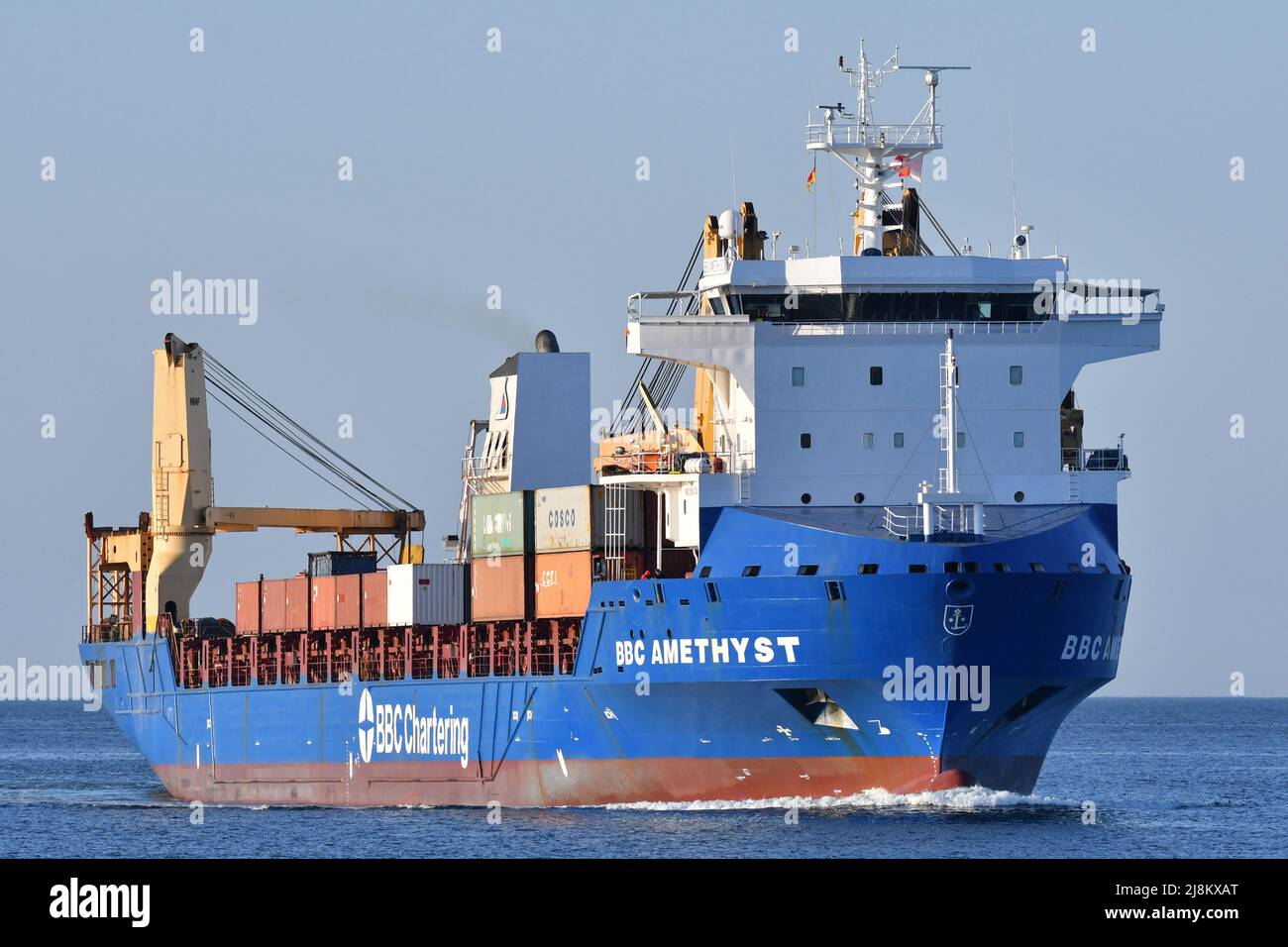 General Cargo Ship BBC AMETHYST Stock Photo - Alamy