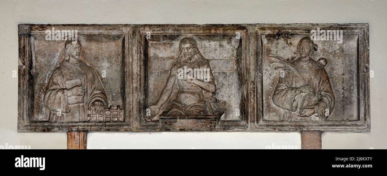 Imago Pietatis tra S. Lorenzo e S. Stefano - pietra - XV secolo ...