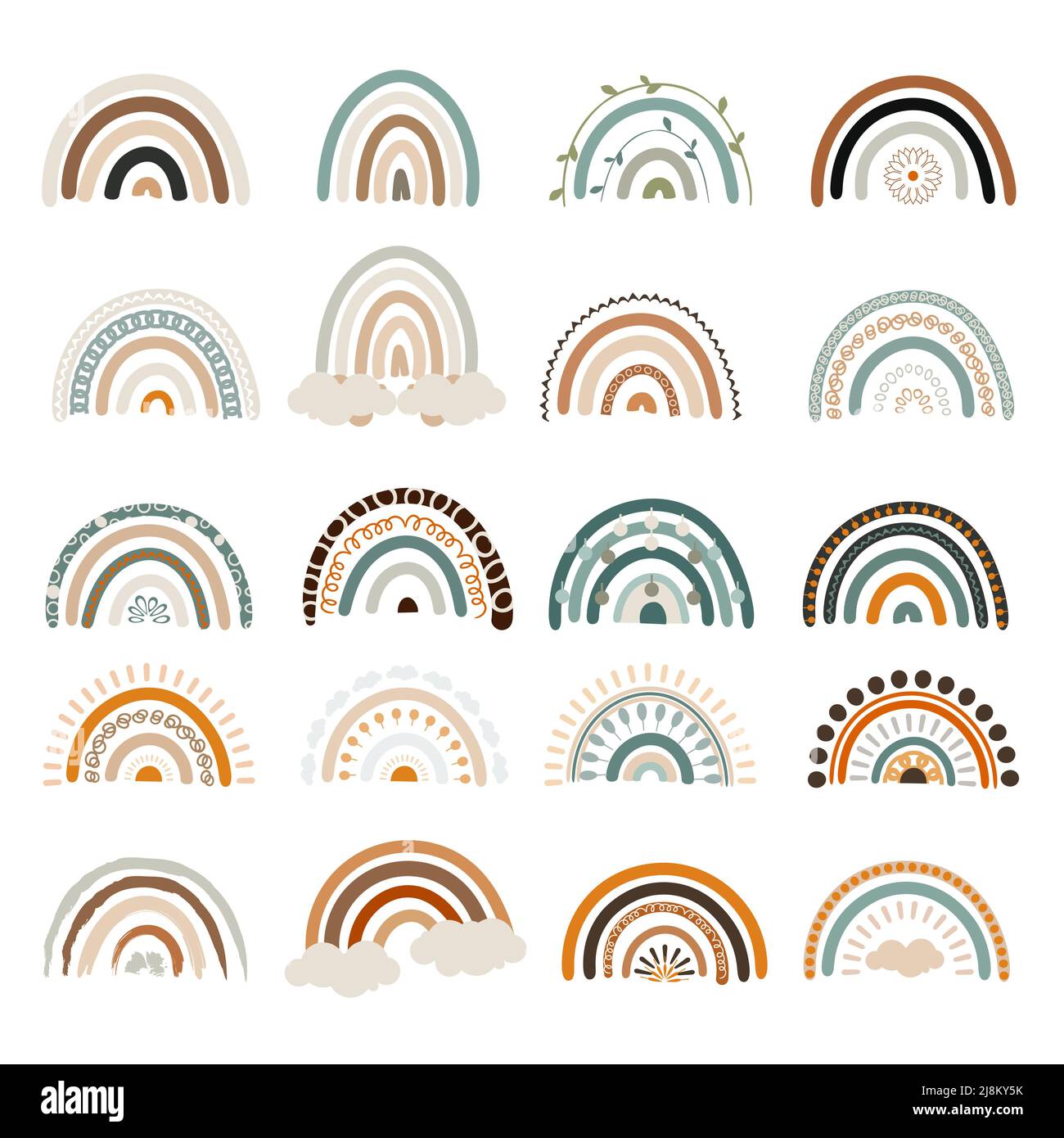 Boho rainbow hi-res stock photography and images - Alamy