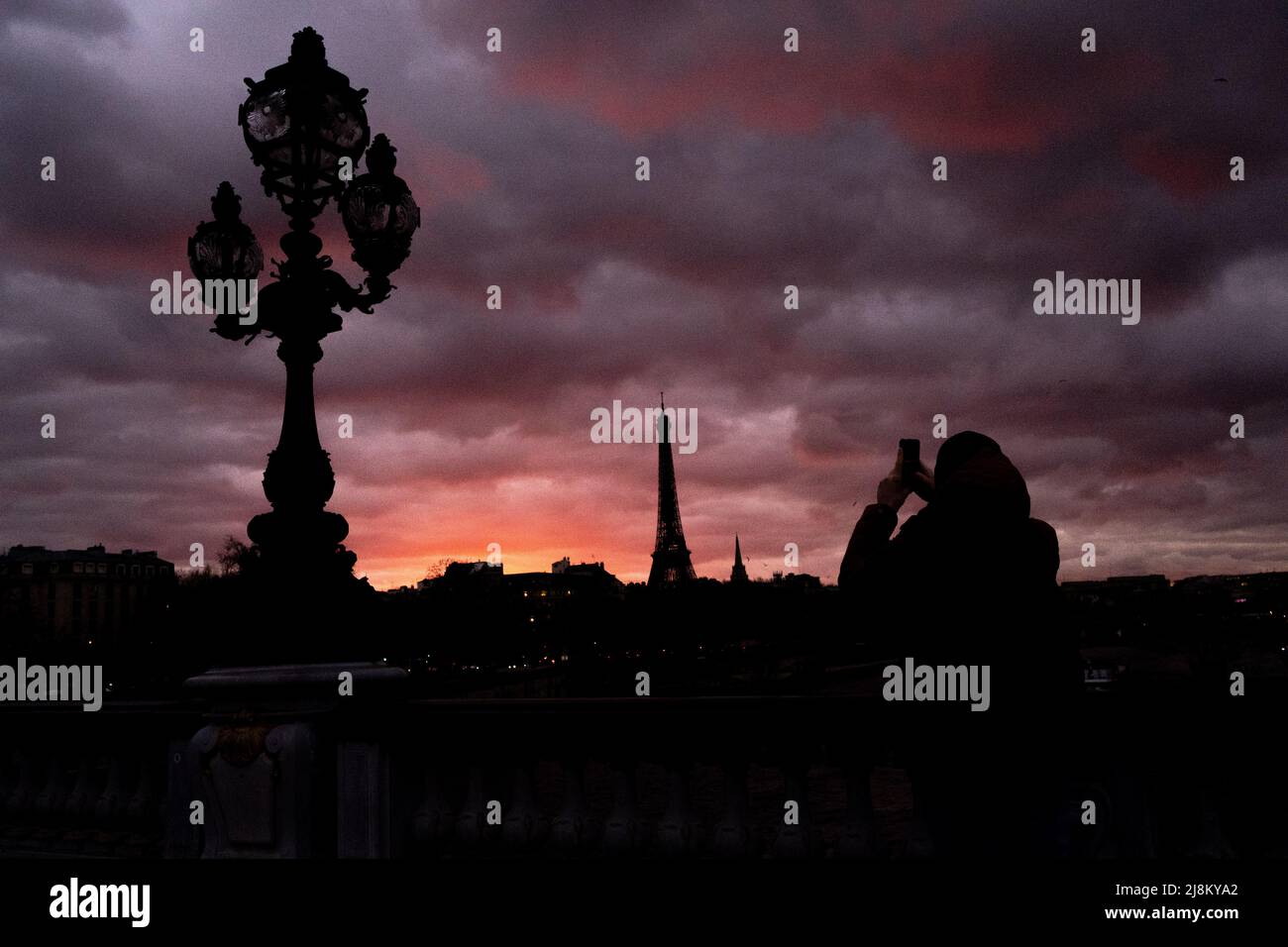 France, Paris. Illustration of daily life. Photograph by Martin ...