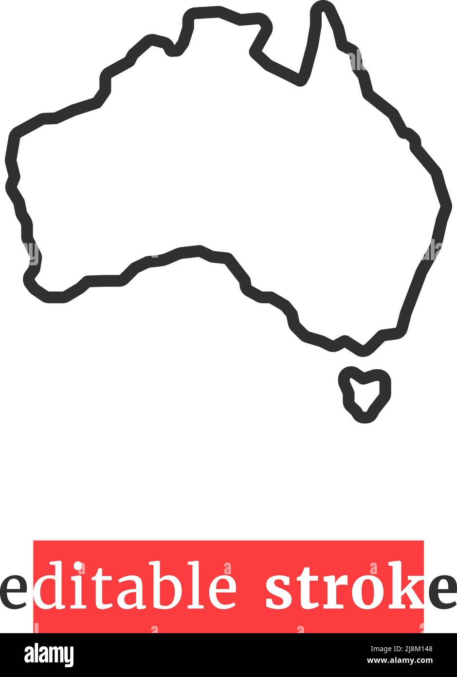 Western australia region map outline hi-res stock photography and ...