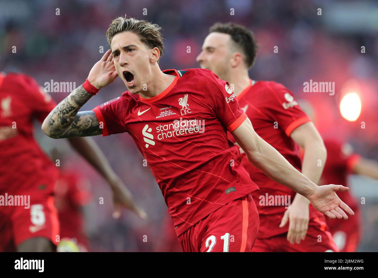 KOSTAS TSIMIKAS, LIVERPOOL FC, 2022 Stock Photo - Alamy