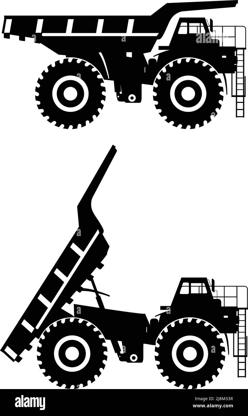 Heavy machinery equipment road Black and White Stock Photos & Images ...