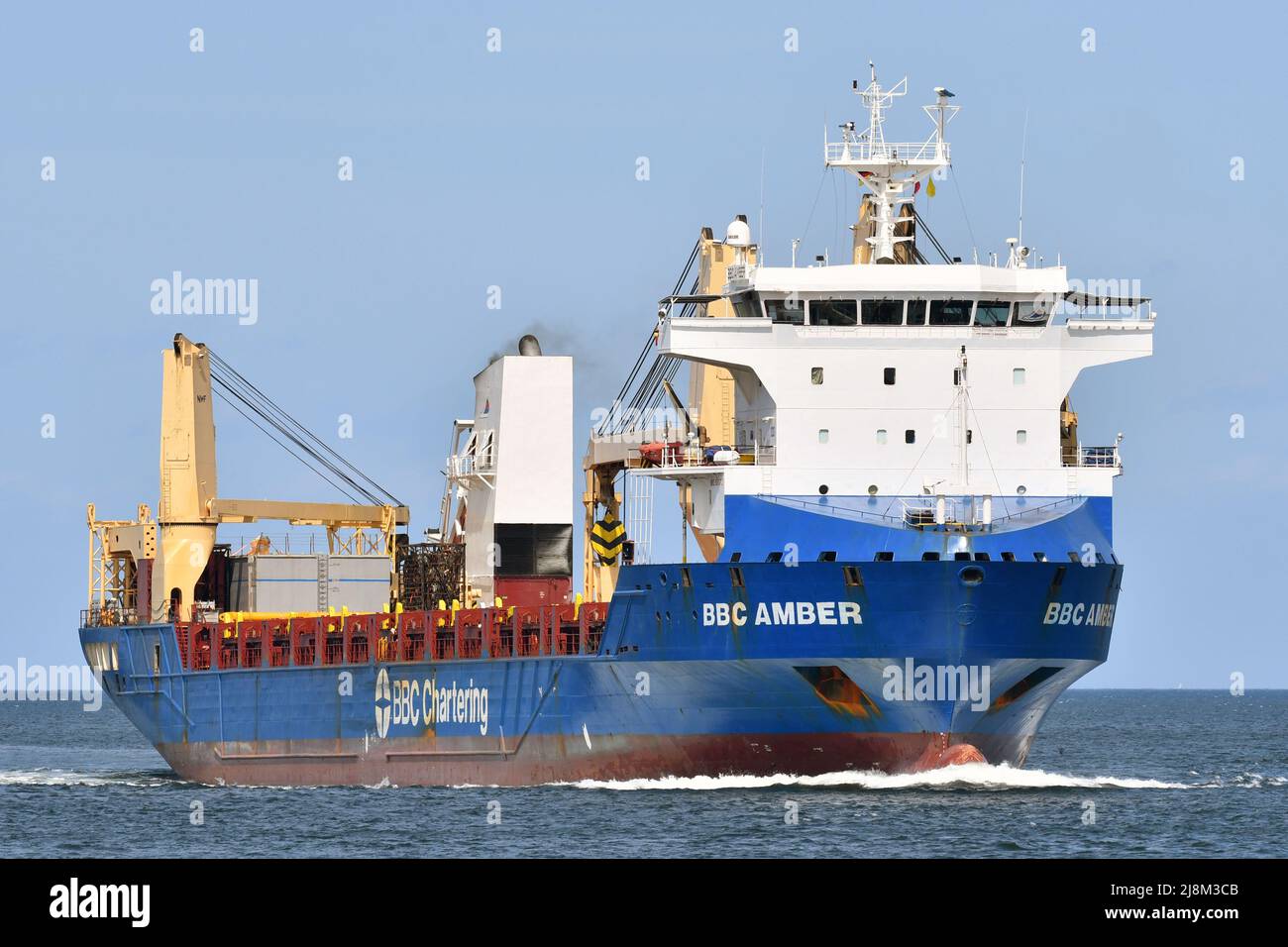 General Cargo Ship BBC Amber Stock Photo - Alamy