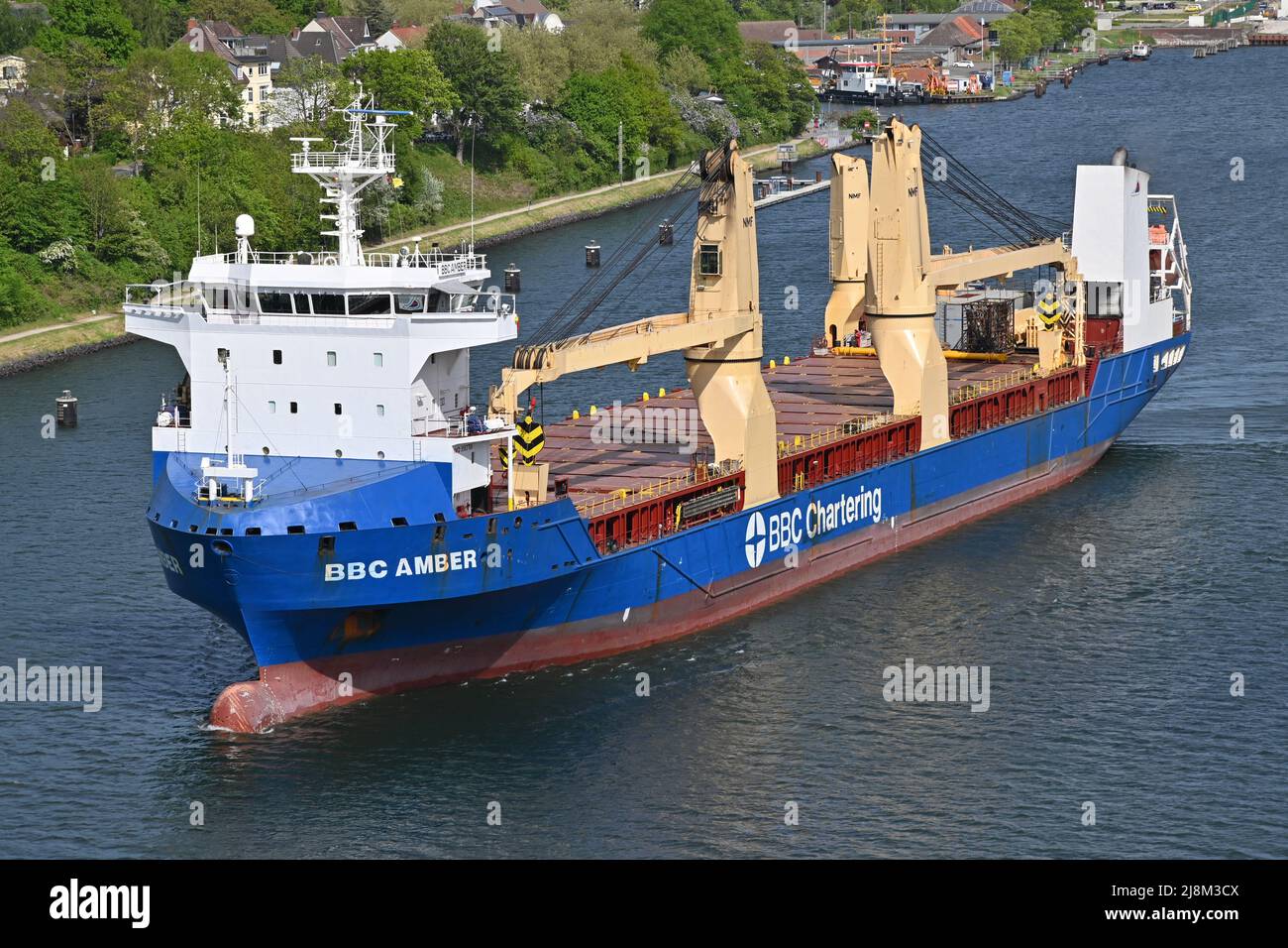 General Cargo Ship BBC Amber Stock Photo - Alamy