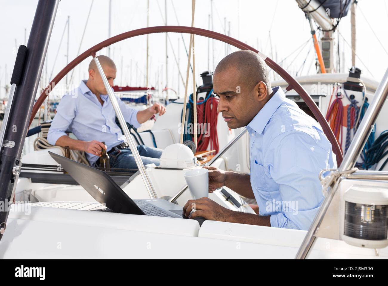 Male seaport High Resolution Stock Photography and Images - Alamy