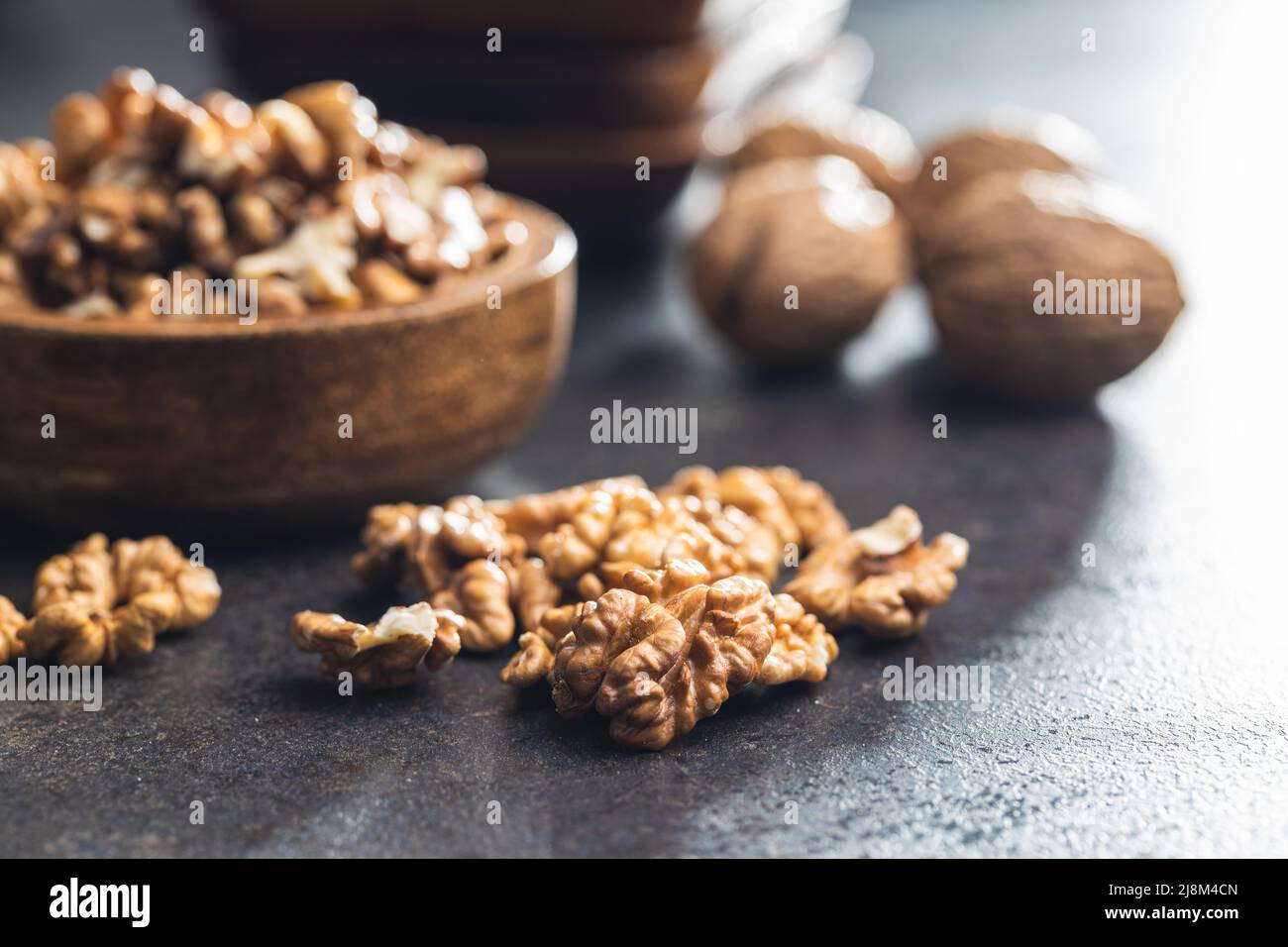 Macro peeled walnut kernel hi-res stock photography and images - Alamy
