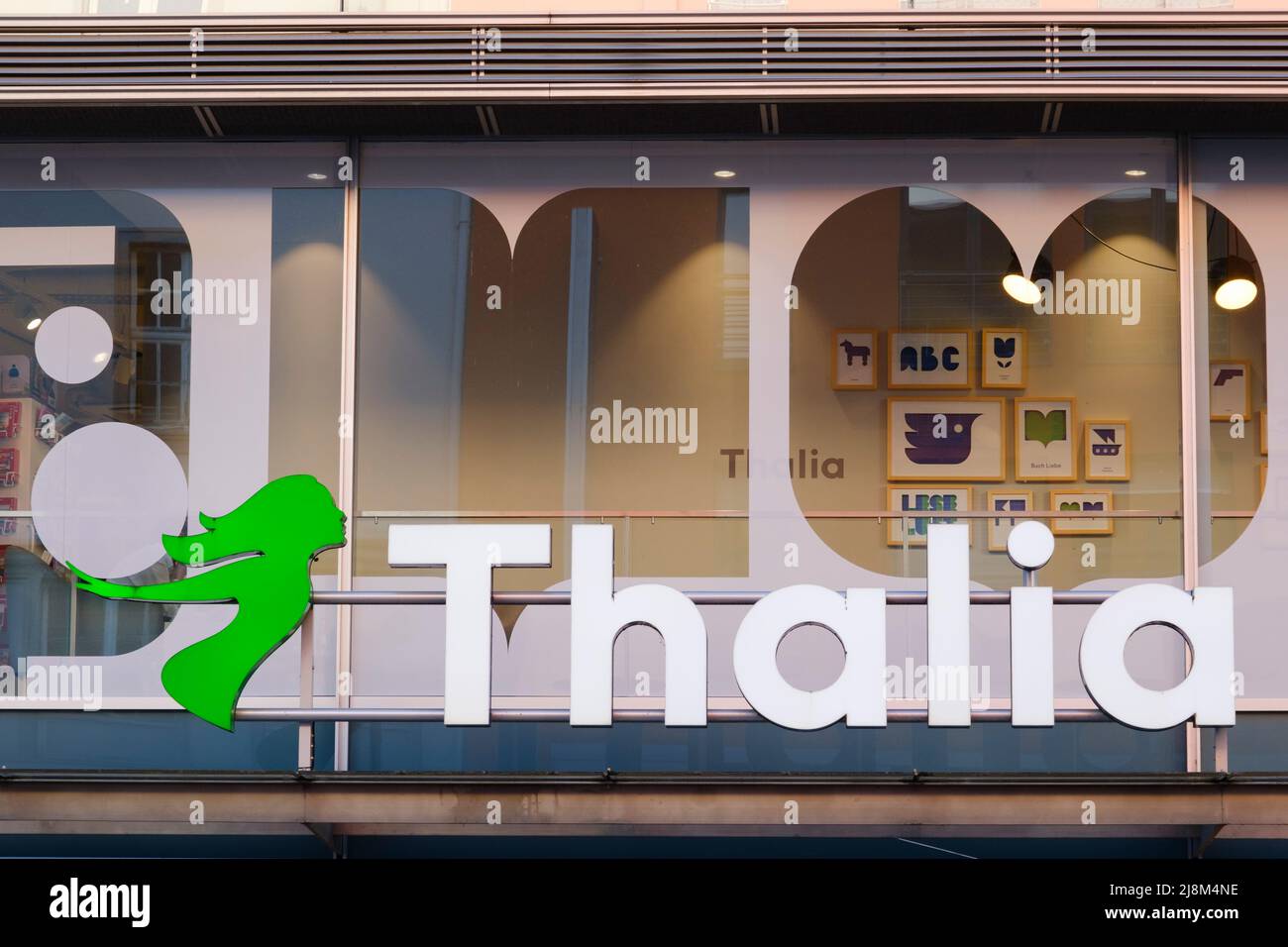 Sign and Logo of Thalia Stock Photo - Alamy