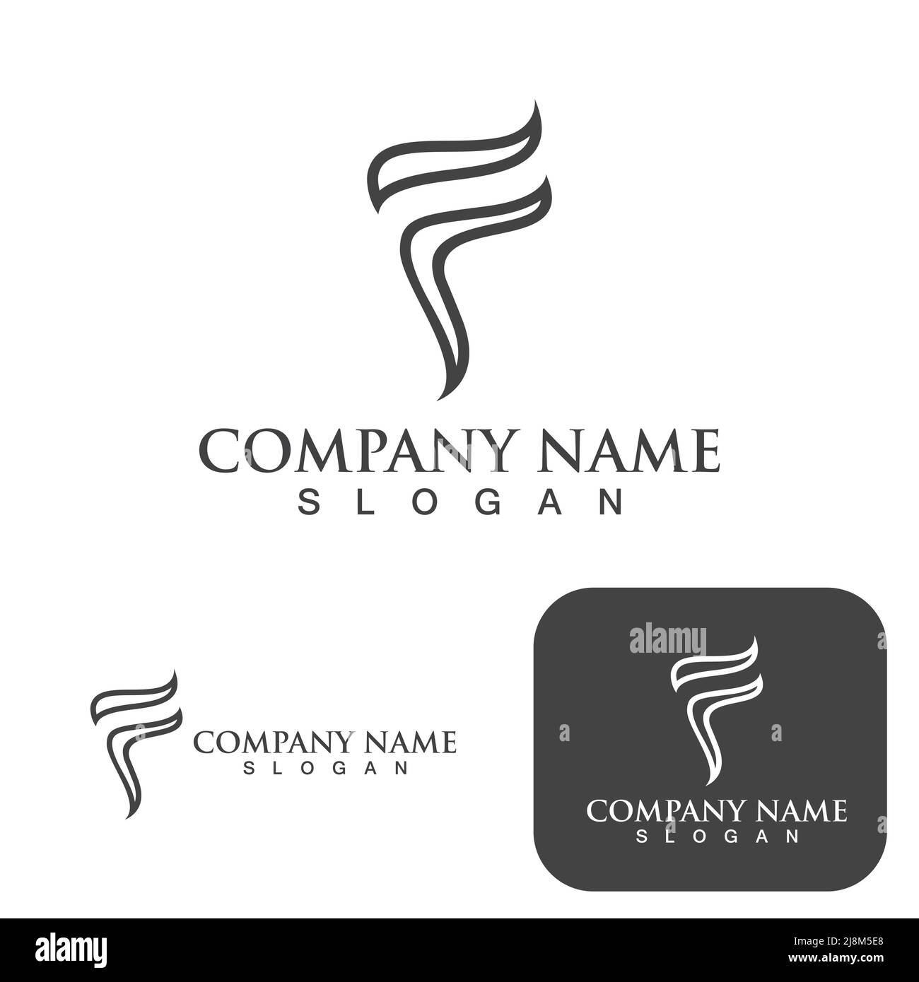 F logo Letter vector icon Stock Vector Image & Art - Alamy