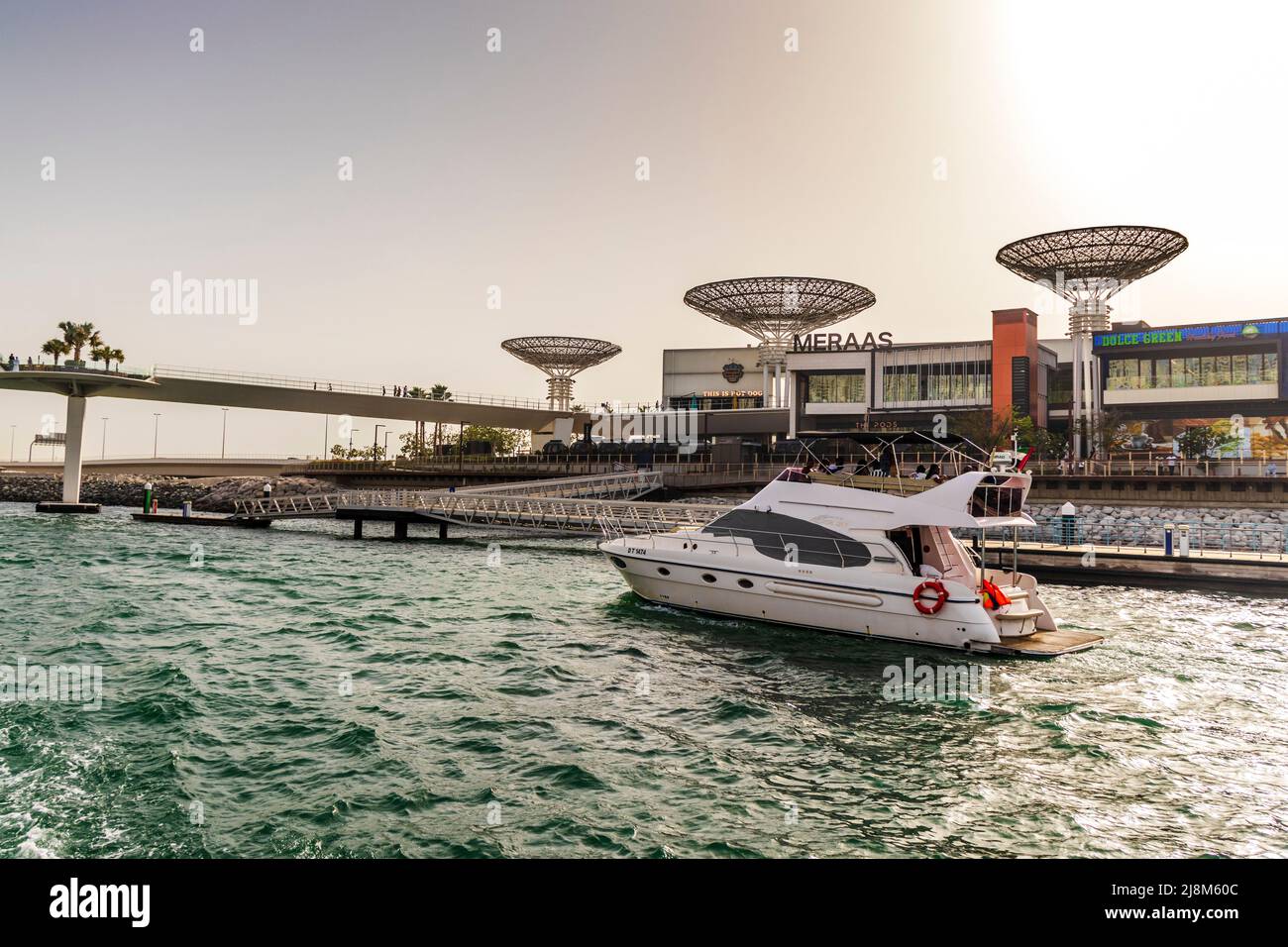 Dubai, UAE - 05.06.2022 - Man made island Blue waters by MERAAS ...