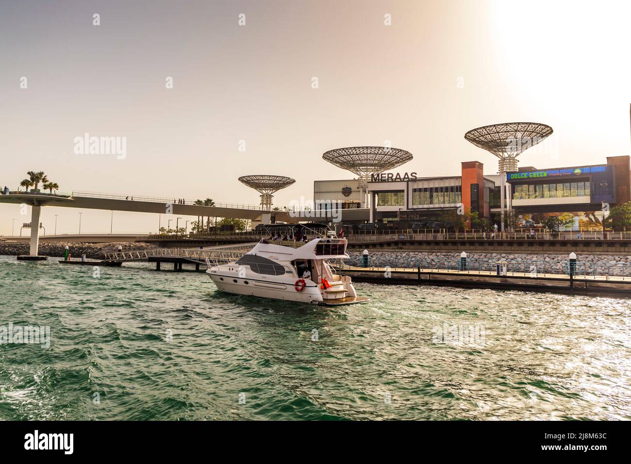 Dubai, UAE - 05.06.2022 - Man made island Blue waters by MERAAS ...