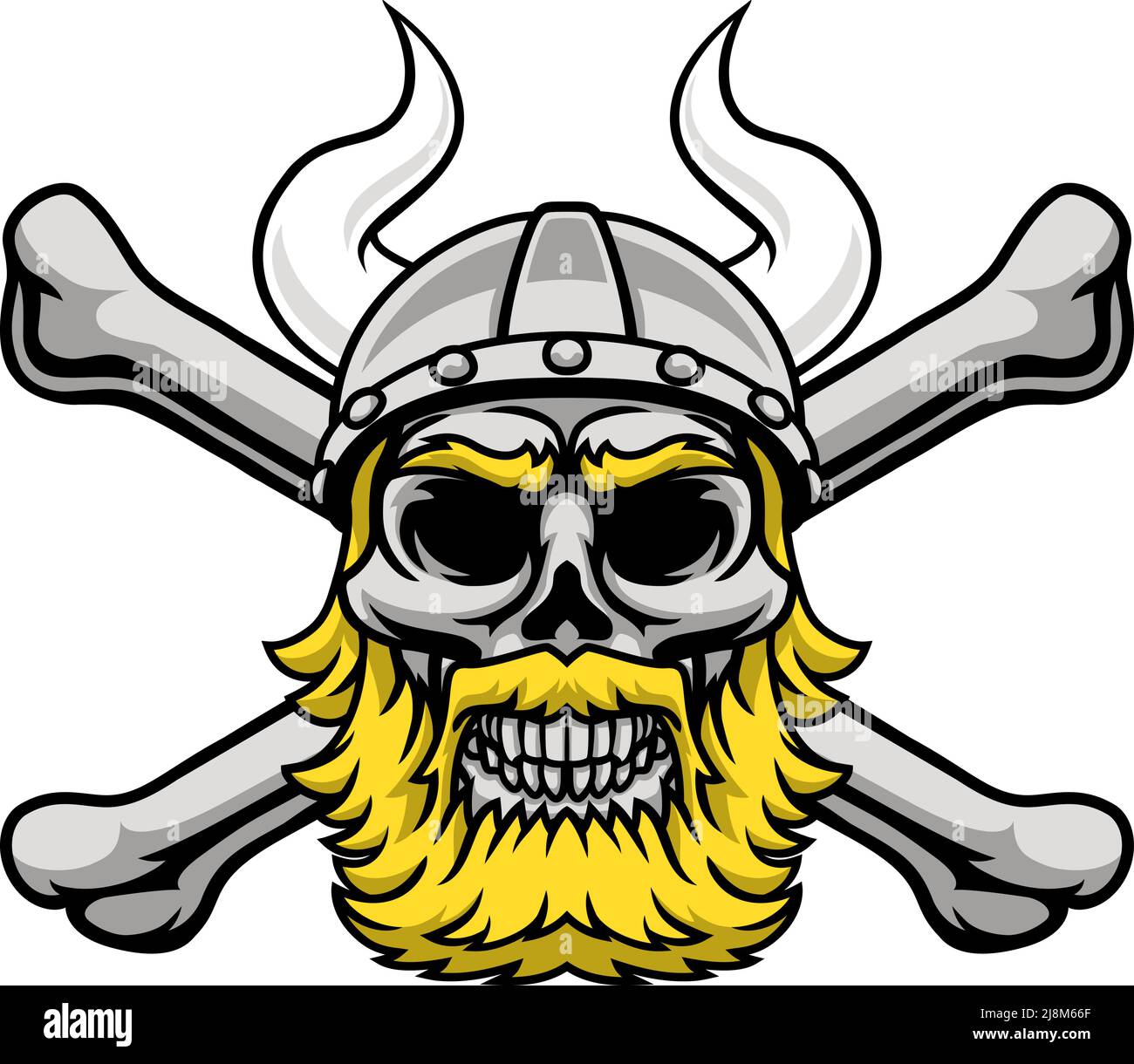 Viking Skull Clip Art