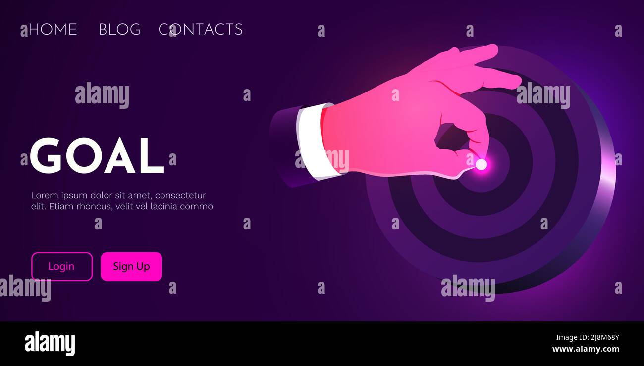 Scoring a target Stock Vector Images - Alamy