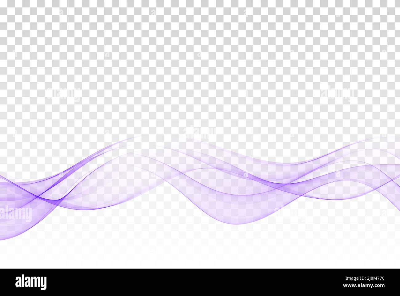 Blue color, abstract wave design element. Blue transparent wave flow Stock Vector Image & Art ...