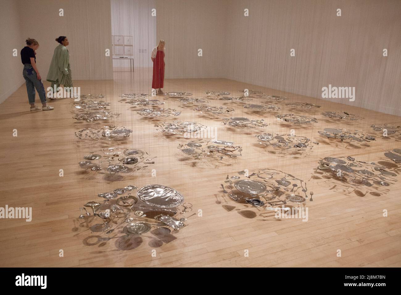 Cornelia parker thirty pieces of silver hi-res stock photography and ...