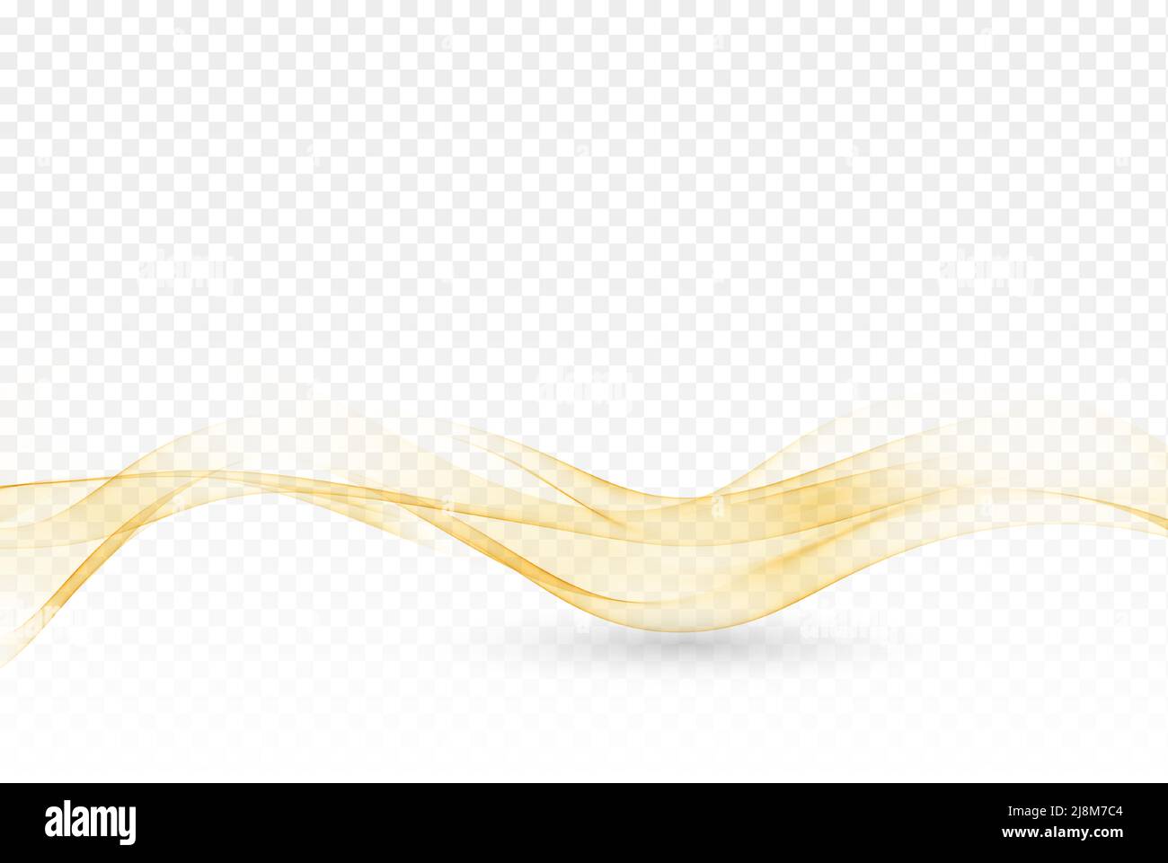 Smooth abstract vector wave flow with shadow, vector abstract design ...