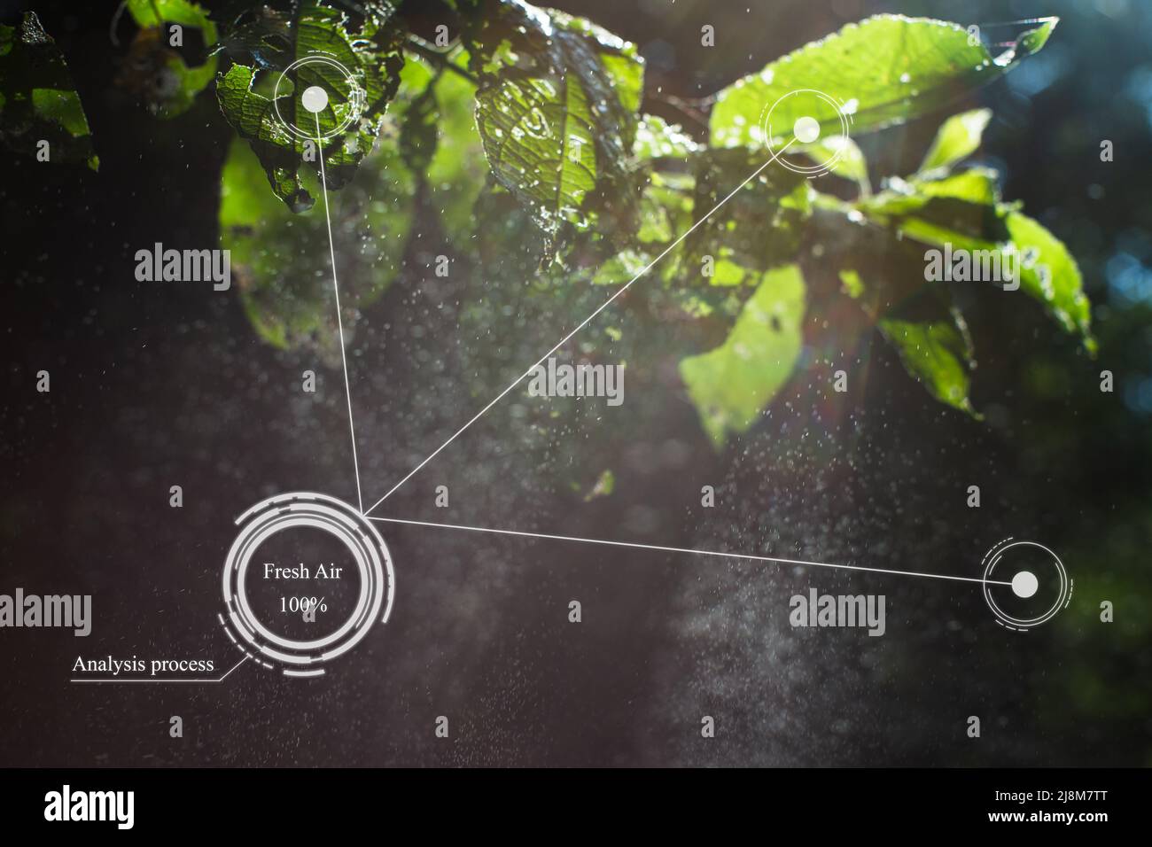 Future innovation for smart ecology system. Automatic measurement ...