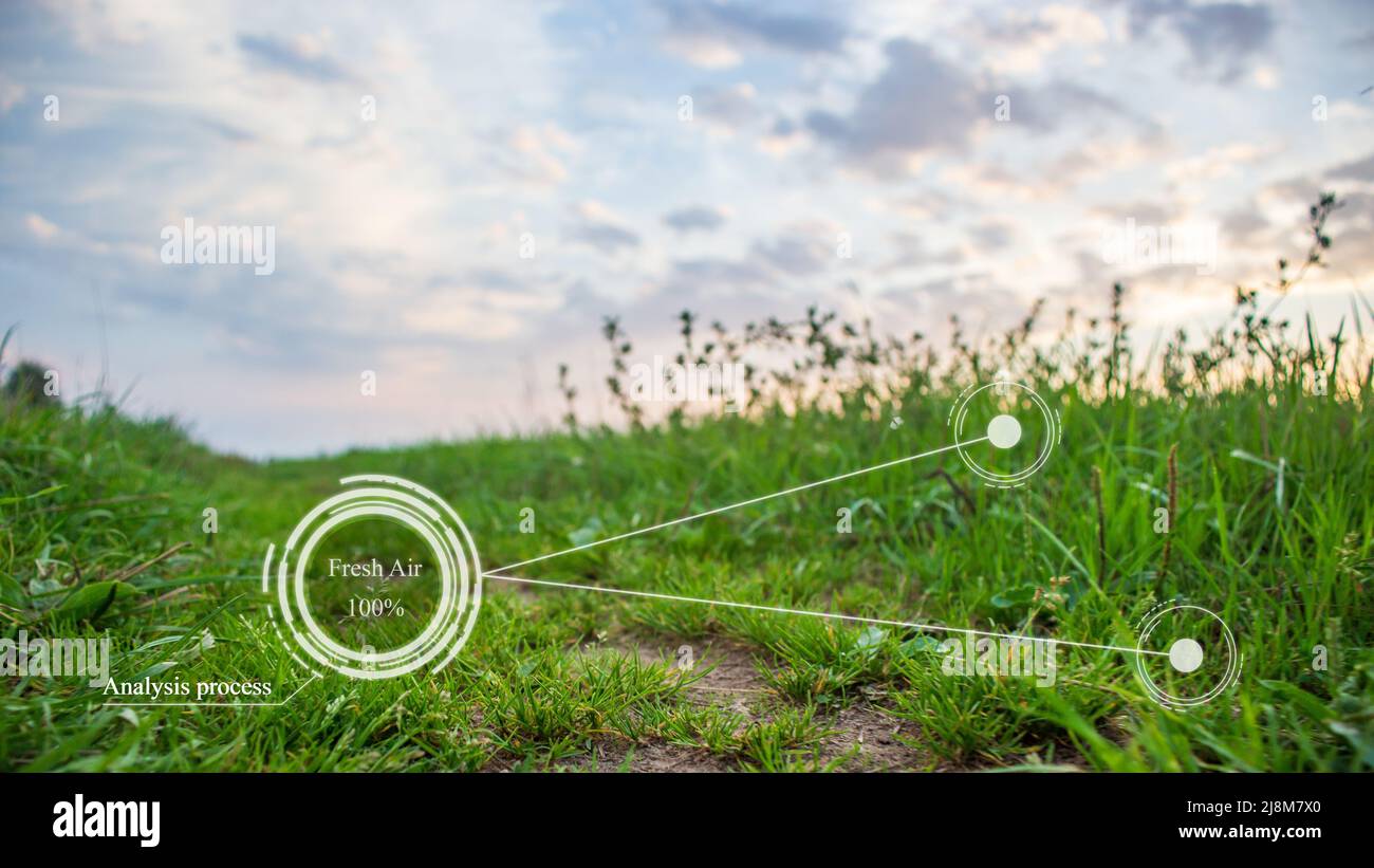 Future innovation for smart ecology system. Automatic measurement ...