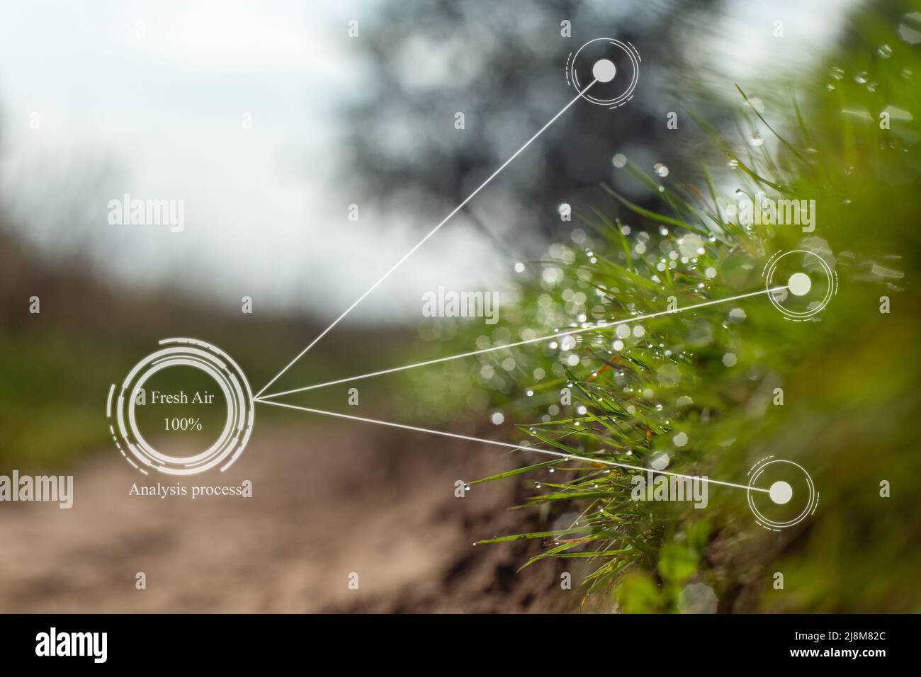 Future innovation for smart ecology system. Automatic measurement ...